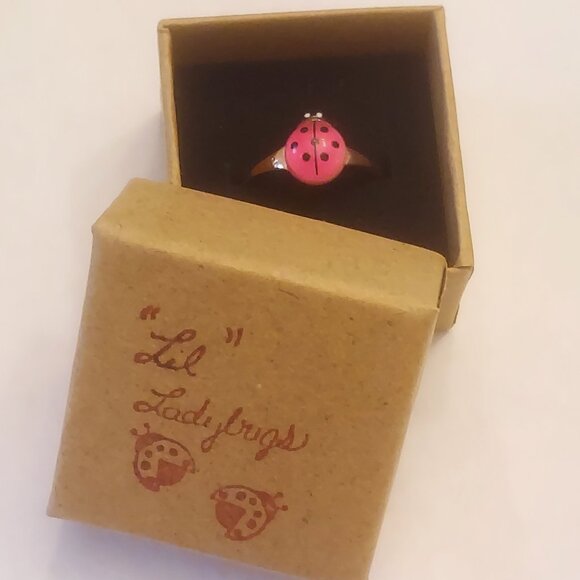 Lil Ladybugs | Jewelry | Ladybug Rings Various Colors And Sizes | Poshmark